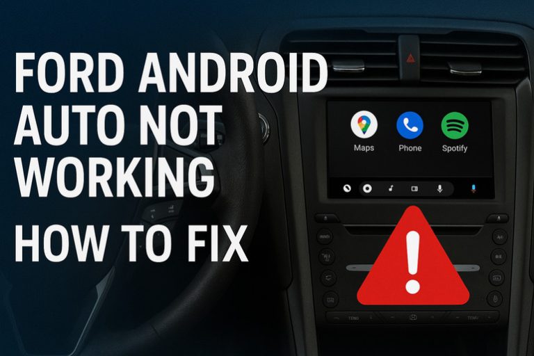 Ford Android Auto Not Working: How to Fix - Know Vehicles