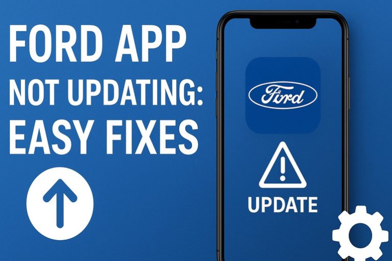 Ford App Not Updating: Easy Fixes - Know Vehicles