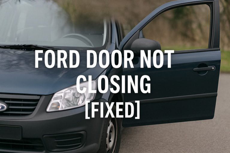 Ford Door Not Closing [FIXED] - Know Vehicles