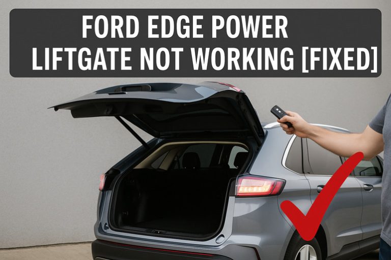 Ford Edge Power Liftgate Not Working [FIXED] - Know Vehicles