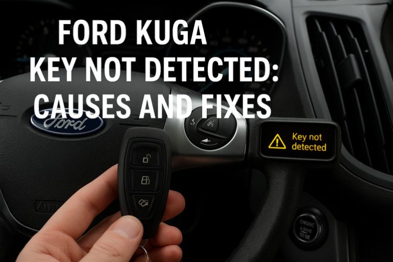Ford Kuga Key Not Detected: Causes and Fixes - Know Vehicles