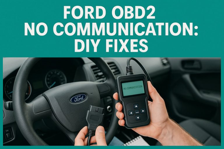 Ford OBD2 No Communication: DIY Fixes - Know Vehicles