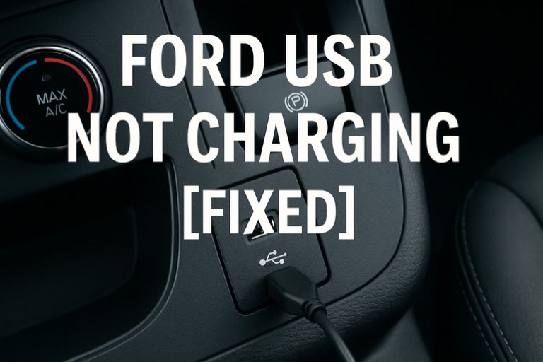 Ford USB Not Charging [FIXED] - Know Vehicles
