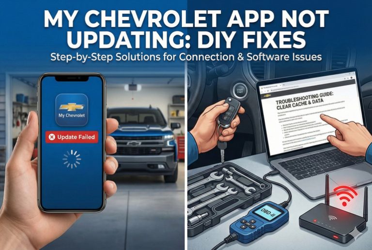 My Chevrolet App Not Updating: DIY Fixes - Know Vehicles