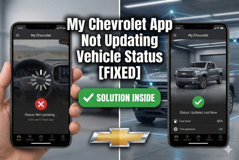 My Chevrolet App Not Updating Vehicle Status [FIXED] - Know Vehicles