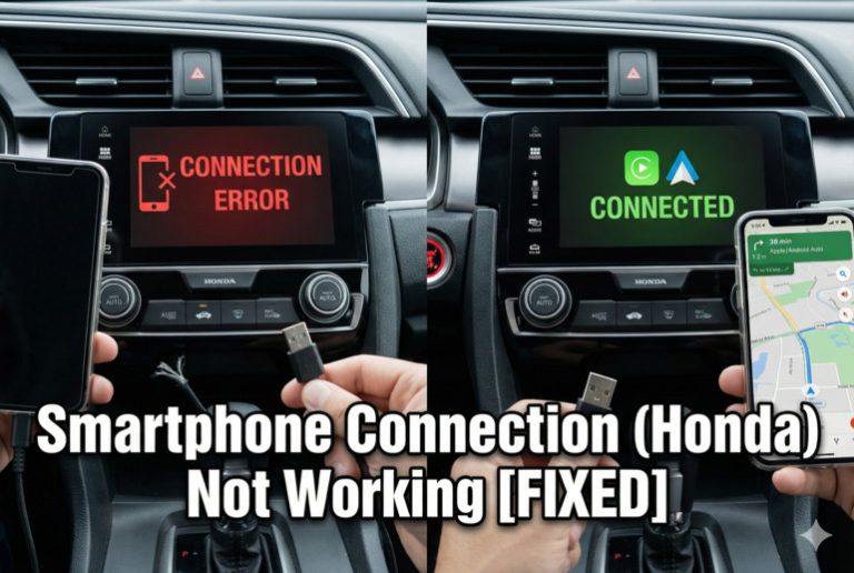 Smartphone Connection (Honda) Not Working [FIXED] - Know Vehicles
